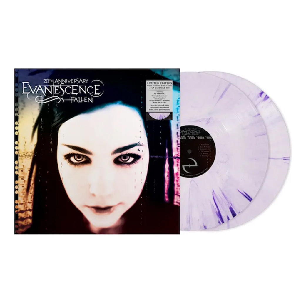 EVANESCENCE - Fallen (20th Anniversary Edition) - 2LP - Deluxe White a – Spindizzy