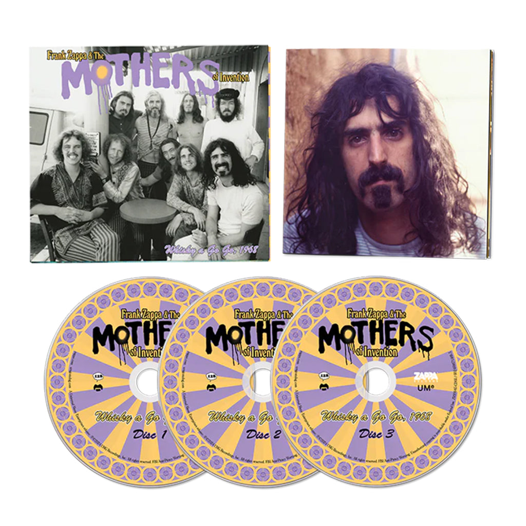 FRANK ZAPPA & THE MOTHERS OF INVENTION - Whisky a Go Go, 1968 - 3CD – Spindizzy