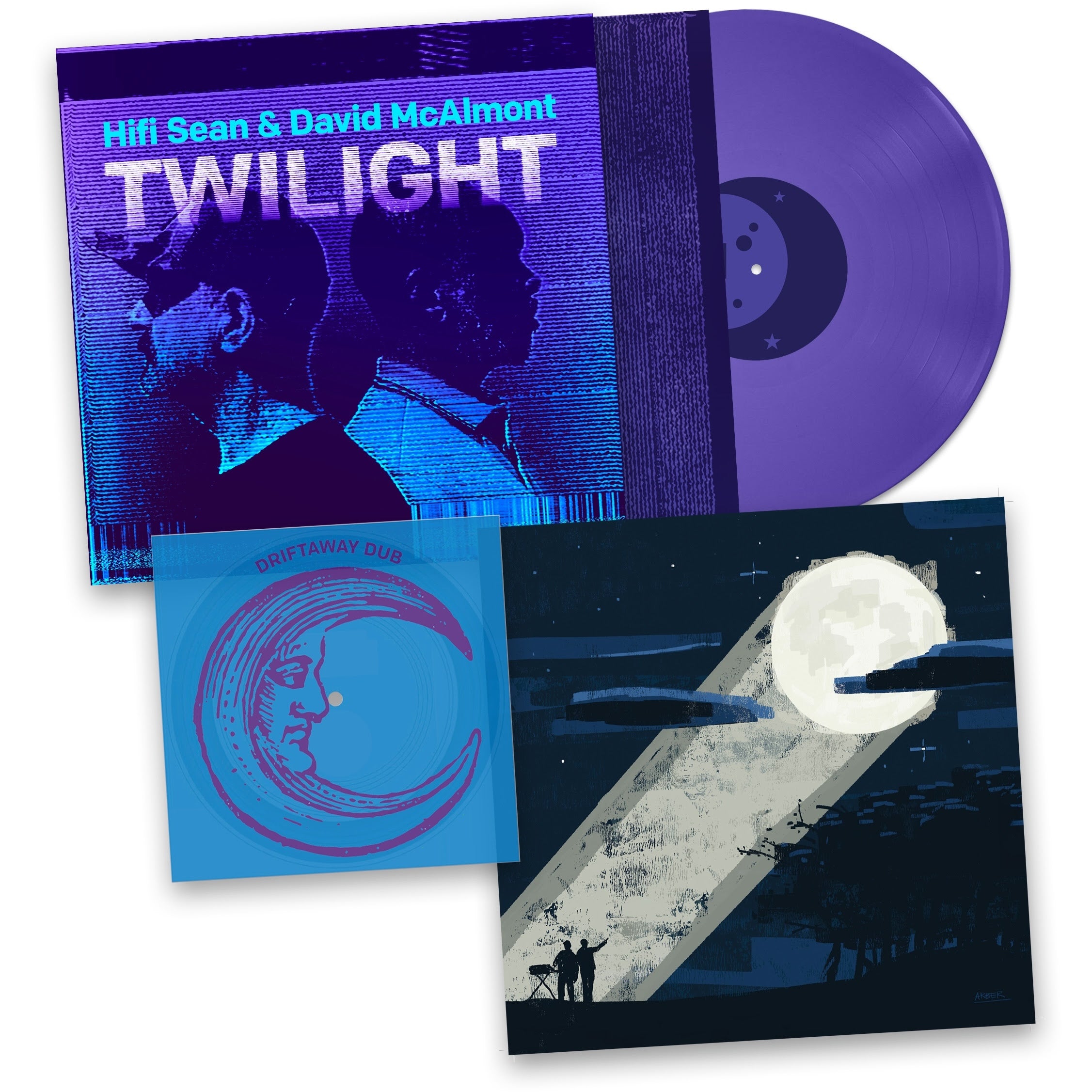 HIFI SEAN & DAVID MCALMONT - Twilight - LP (+ Bonus Flexi-Disc) - Purp