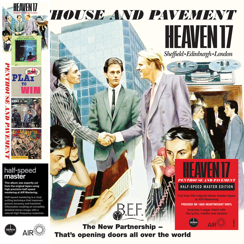 HEAVEN 17 - Penthouse And Pavement (Half-Speed Master Edition) - LP - – Spindizzy
