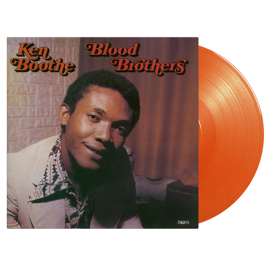 KEN BOOTHE - Blood Brothers (Reissue) - LP - 180g Orange Vinyl – Spindizzy