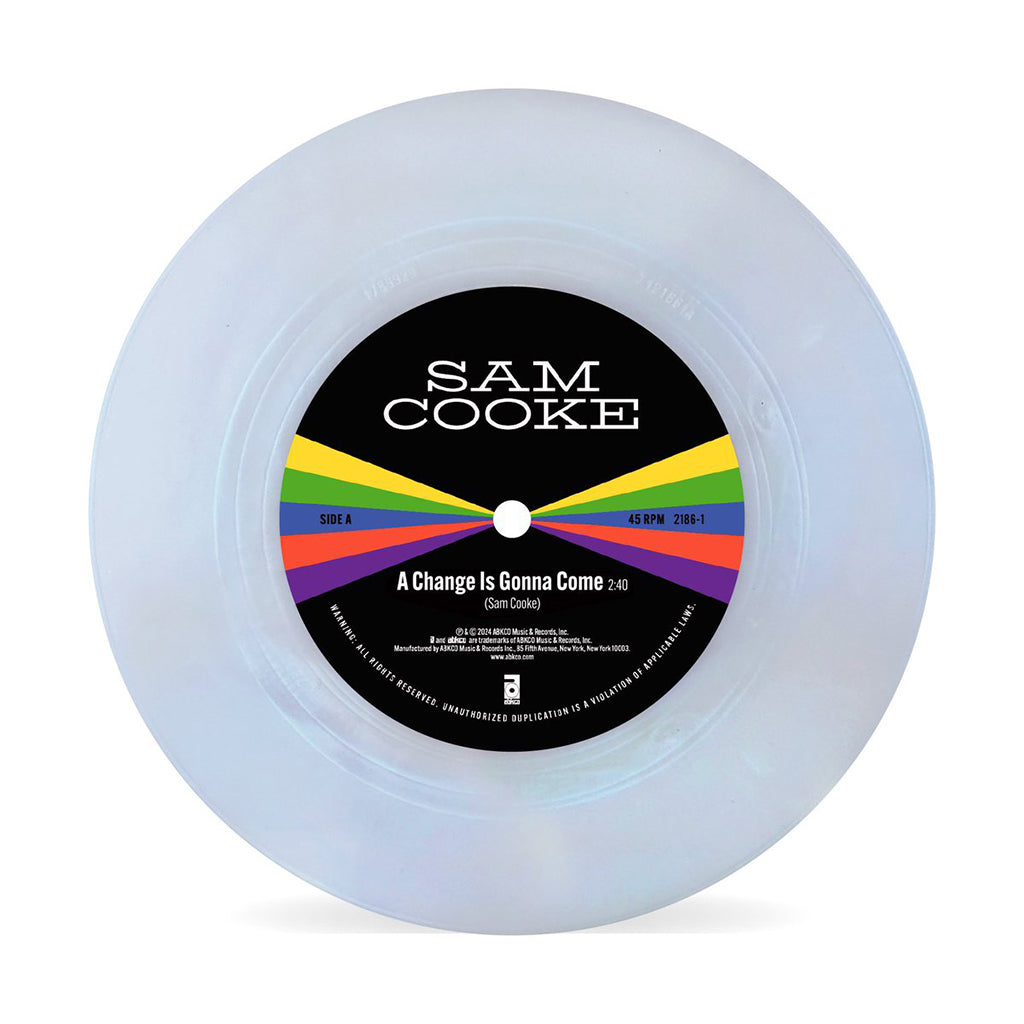 SAM COOKE - A Change Is Gonna Come: Diamond Edition - 7'' - White Irid ...