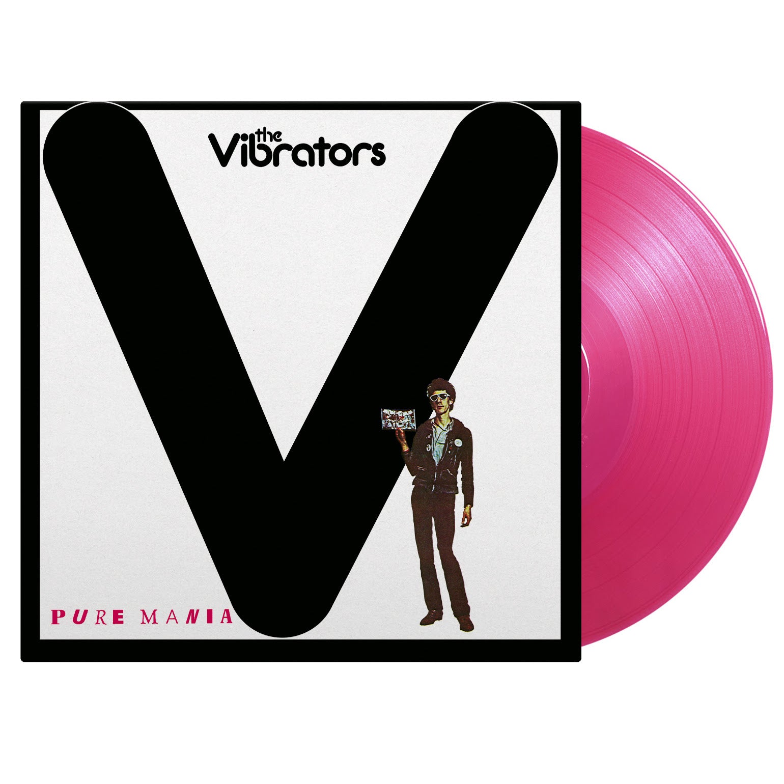 THE VIBRATORS - Pure Mania - LP - Translucent Magenta Vinyl – Spindizzy