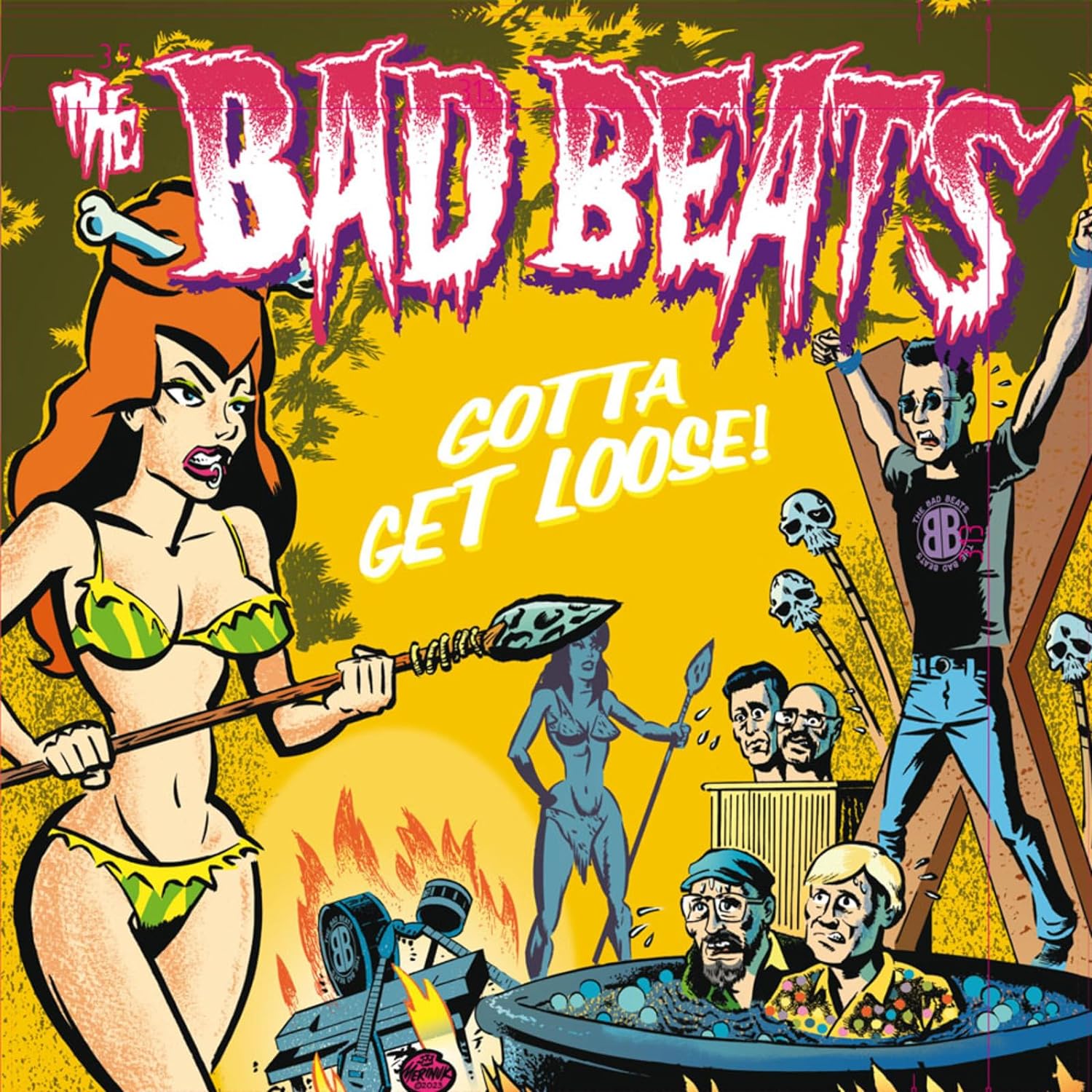 THE BAD BEATS - Gotta Get Loose! - LP - Vinyl – Spindizzy