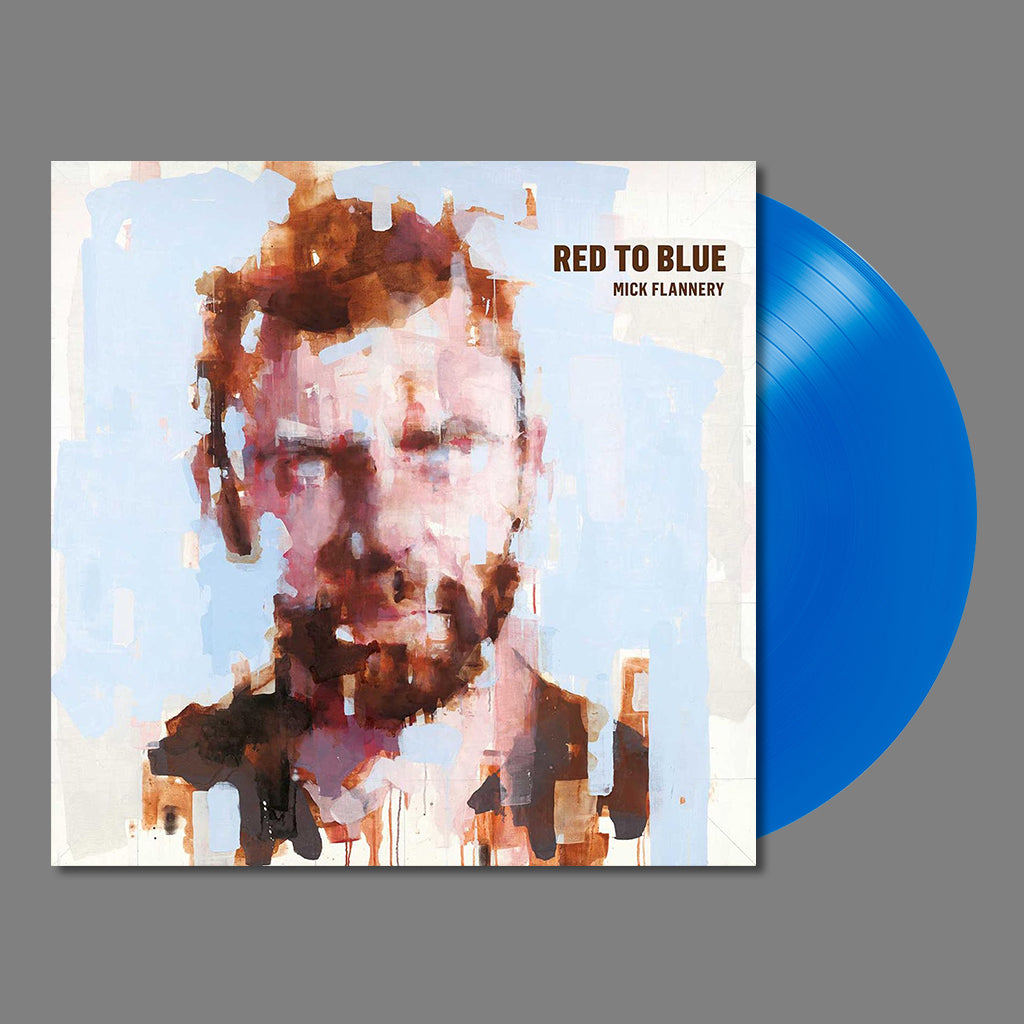 MICK FLANNERY - Red To Blue (2022 Reissue) - LP - Ultra Blue Vinyl – Spindizzy