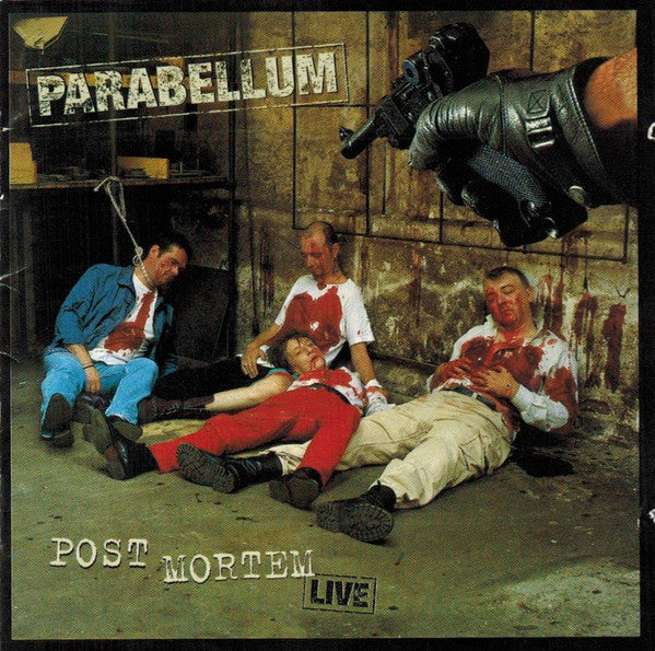 PARABELLUM - Post Mortem Live - 2LP - Limited White With Blood Splatte – Spindizzy