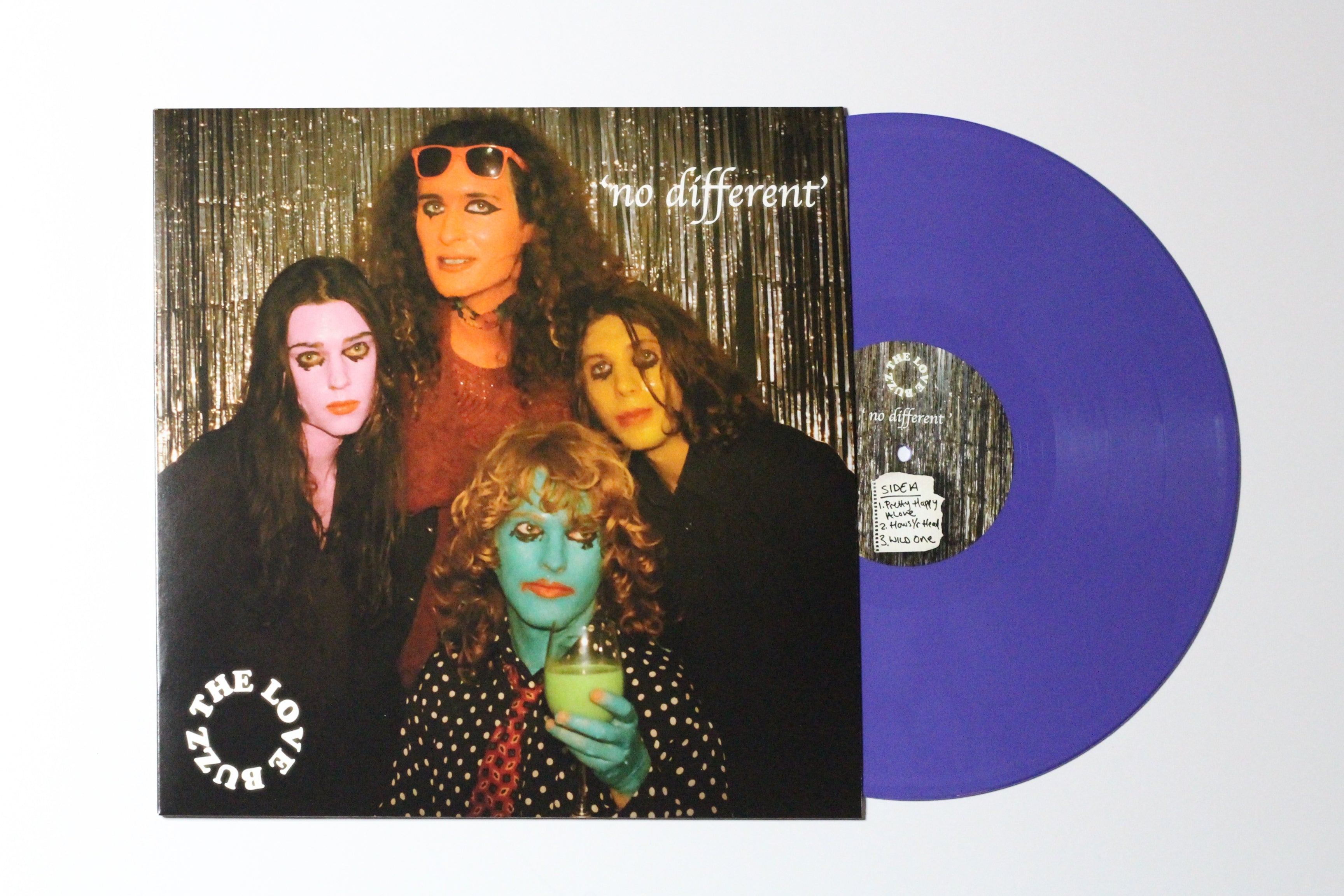 THE LOVE BUZZ - No Different EP - 12'' - 180g Clear Purple Vinyl ...
