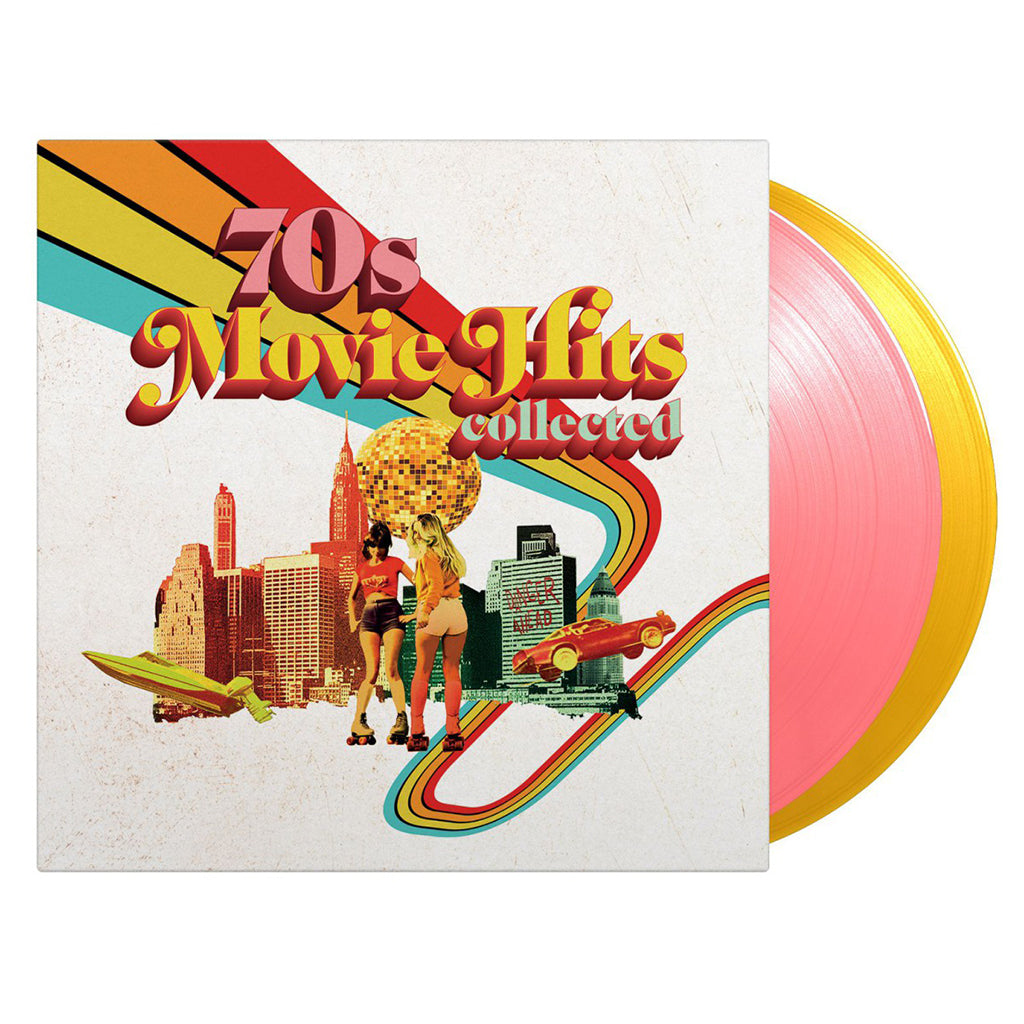 VARIOUS - 70’s Movie Hits Collected - 2LP - 180g Pink and Yellow Vinyl ...