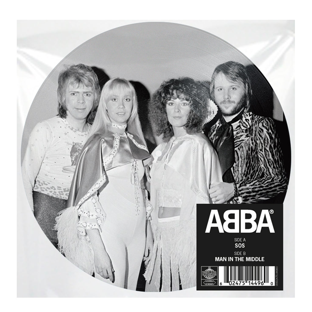 ABBA - SOS | Man In The Middle (50th Anniversary Reissue) - 7'' - Pict ...
