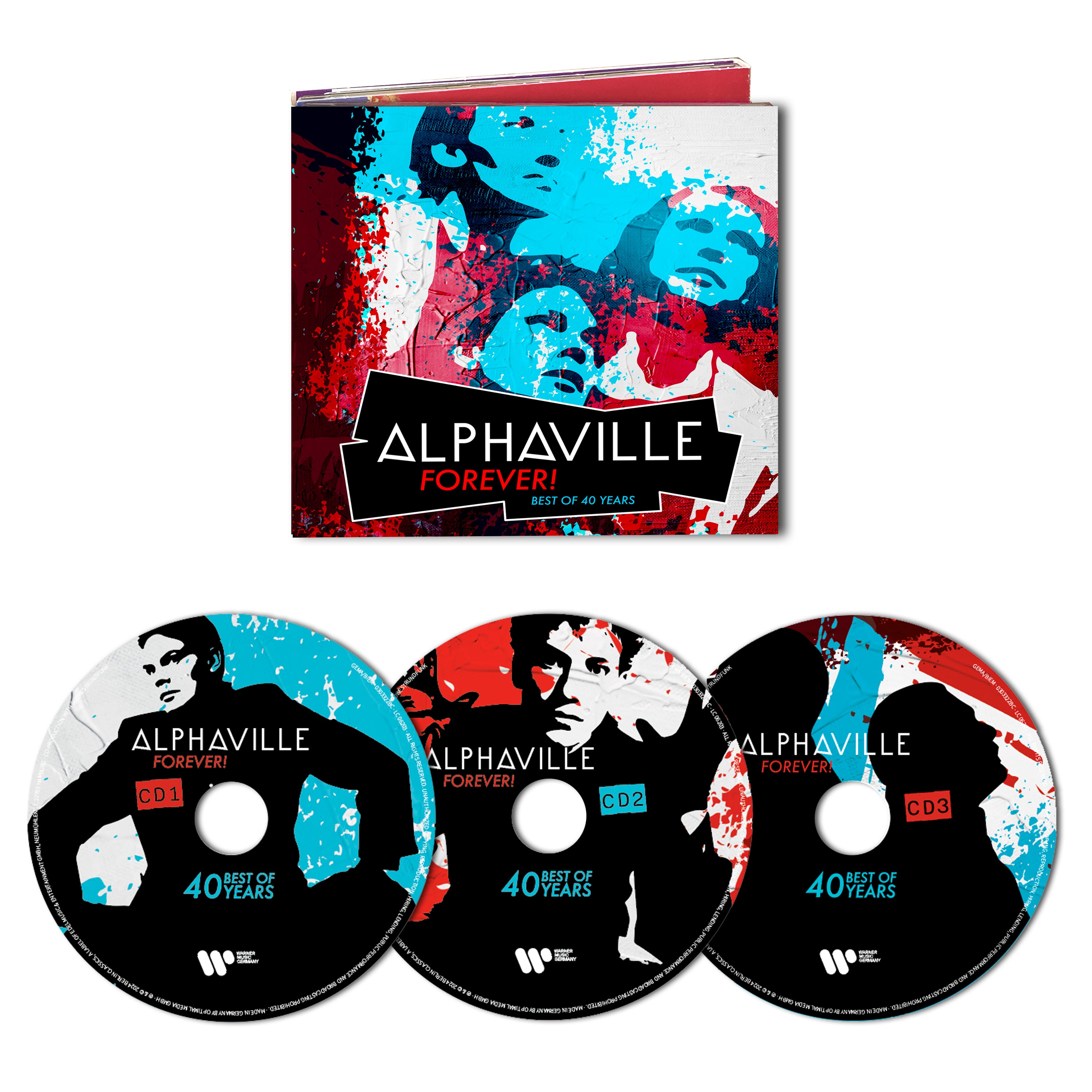 ALPHAVILLE - Forever! Best of 40 Years - 3CD – Spindizzy Dublin