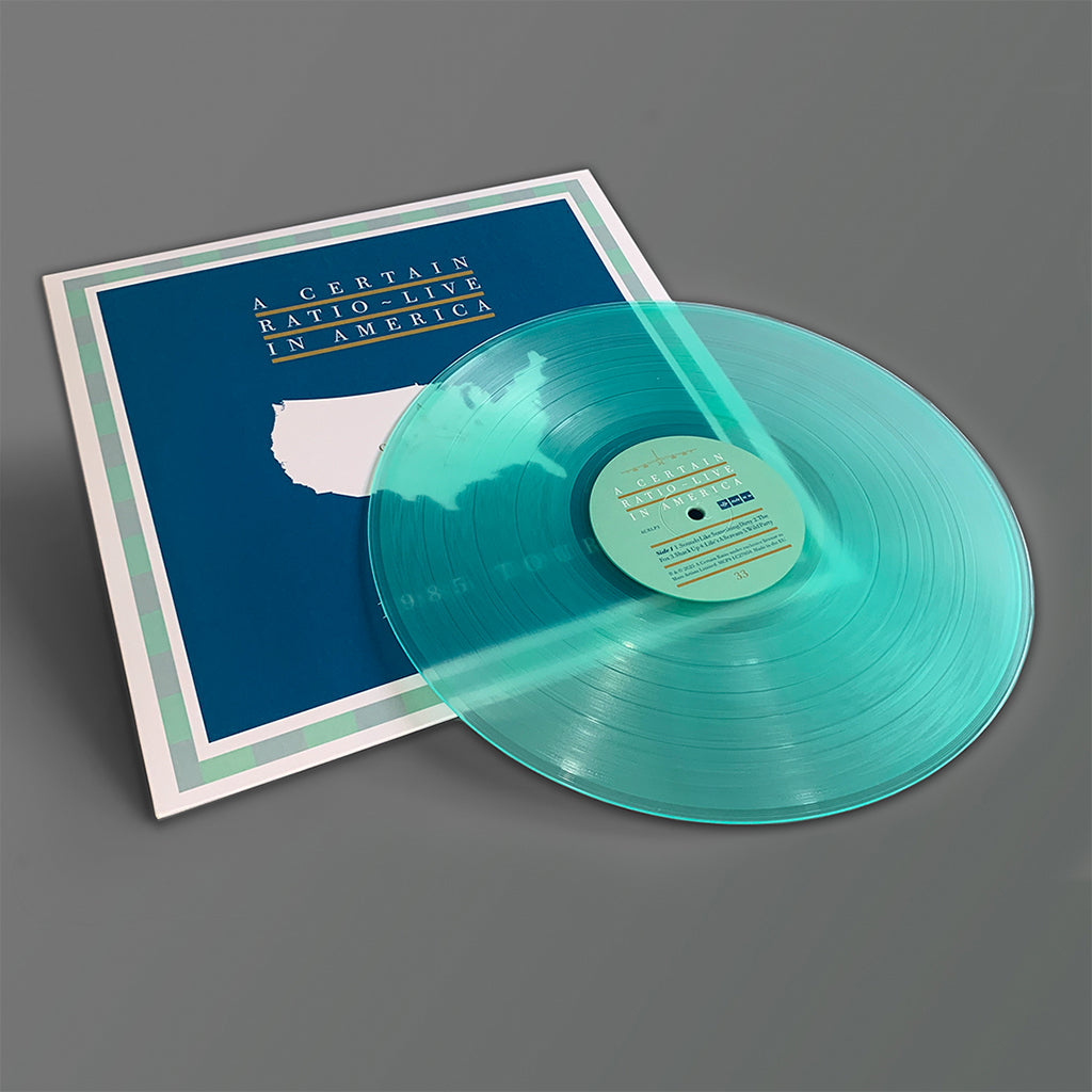 A CERTAIN RATIO - Live in America (Reissue) - LP - 'Green Glass' Colou ...