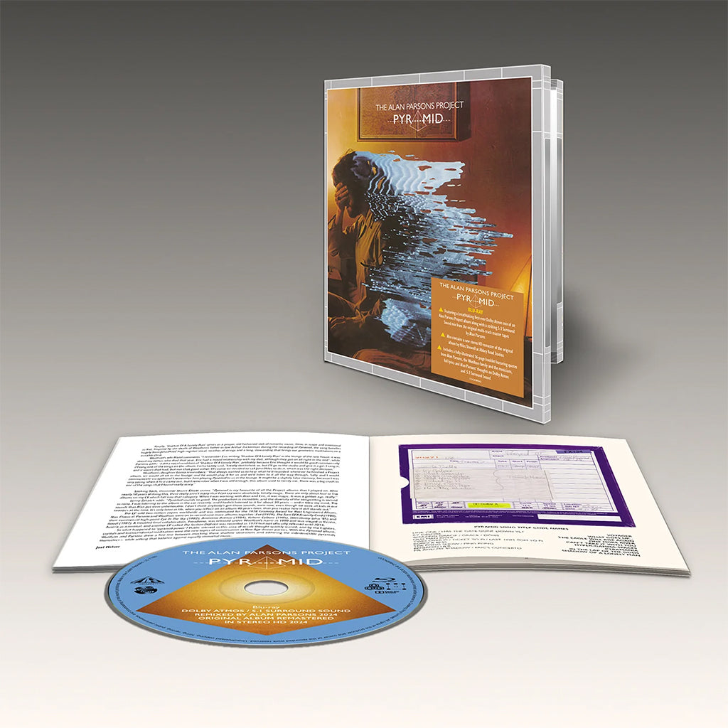 THE ALAN PARSONS PROJECT - Pyramid (Reissue) - Blu-ray Hi-Res Audio Di