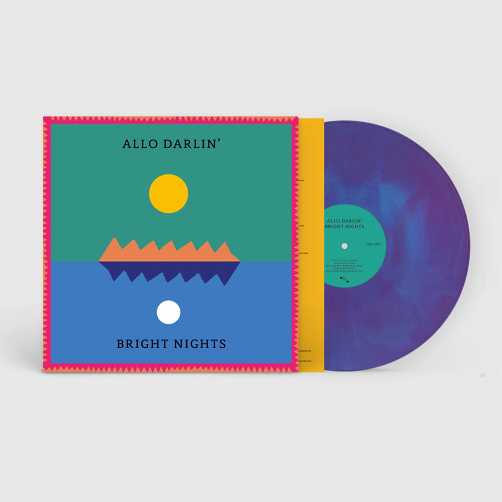 ALLO DARLIN' - Bright Nights - LP - Blue And Purple Marble Vinyl [JUL ...