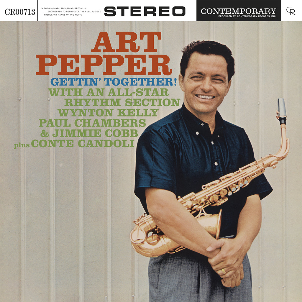 ART PEPPER - Gettin’ Together (Contemporary Records Acoustic Sound Ser ...