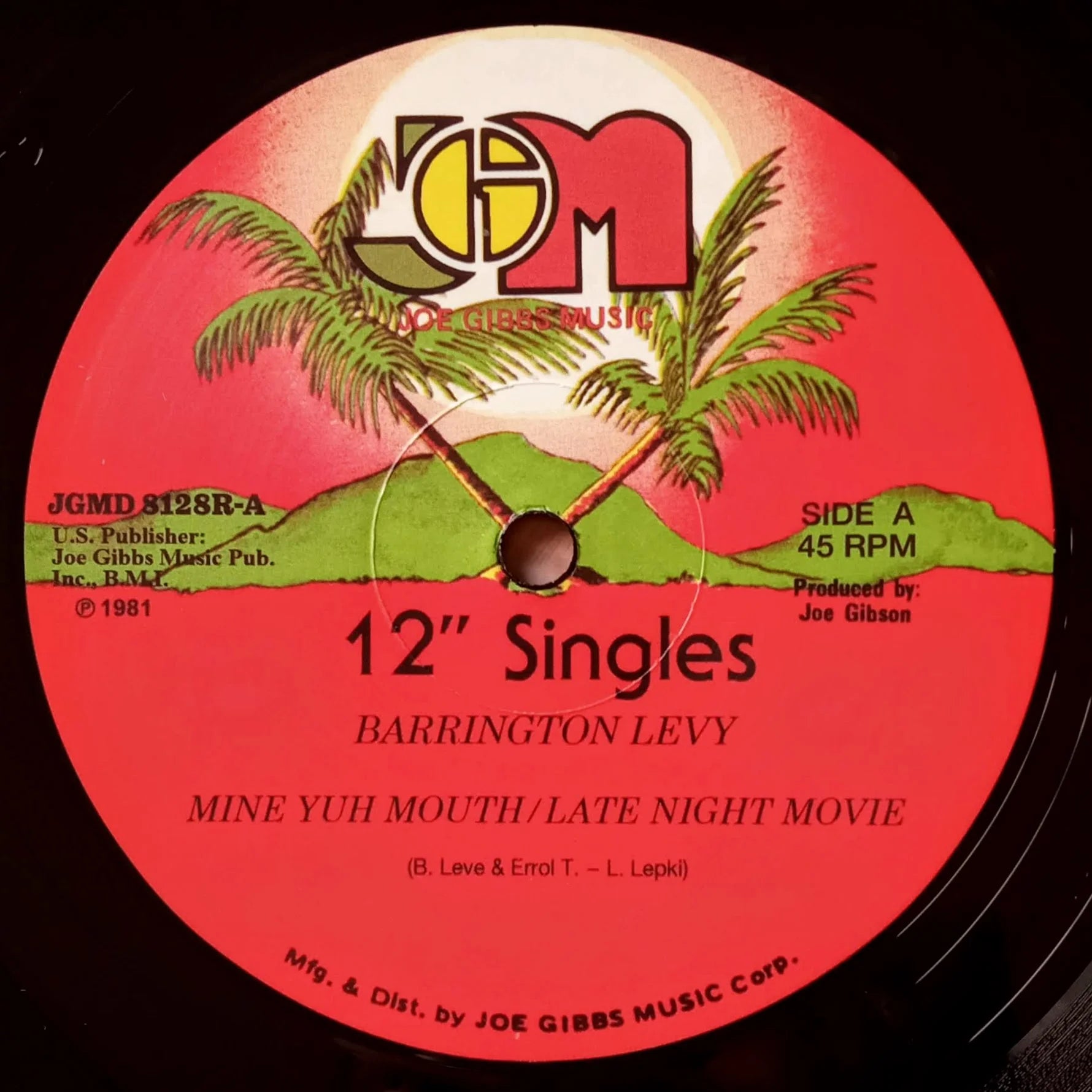 BARRINGTON LEVY / LUI LEPKIE / JOE GIBBS - Mine Yuh Mouth / Late Night ...