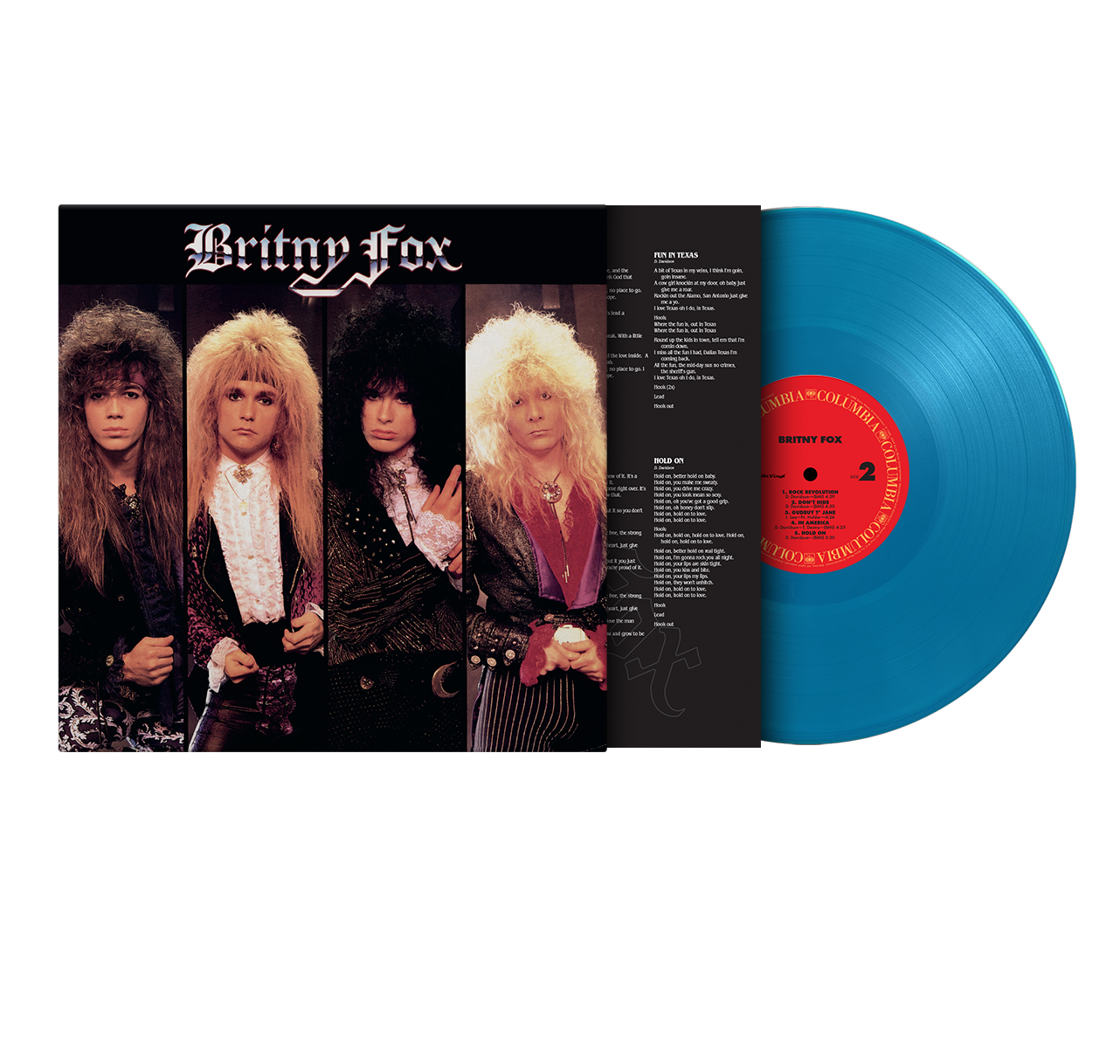 BRITNY FOX - Britny Fox (Reissue) - LP - Blue Vinyl [NOV 14 ...