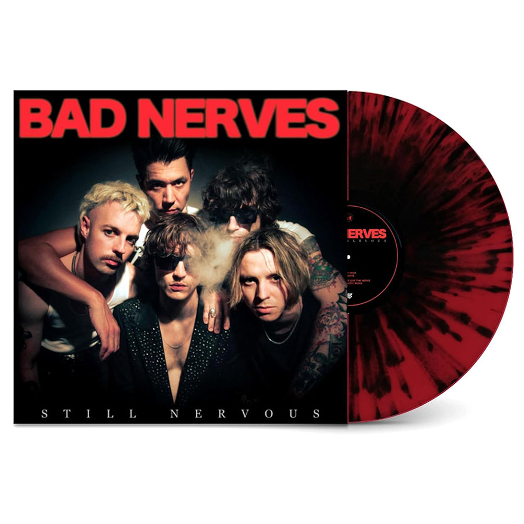BAD NERVES - Still Nervous - LP - Red with Black Splatter Vinyl – Spindizzy