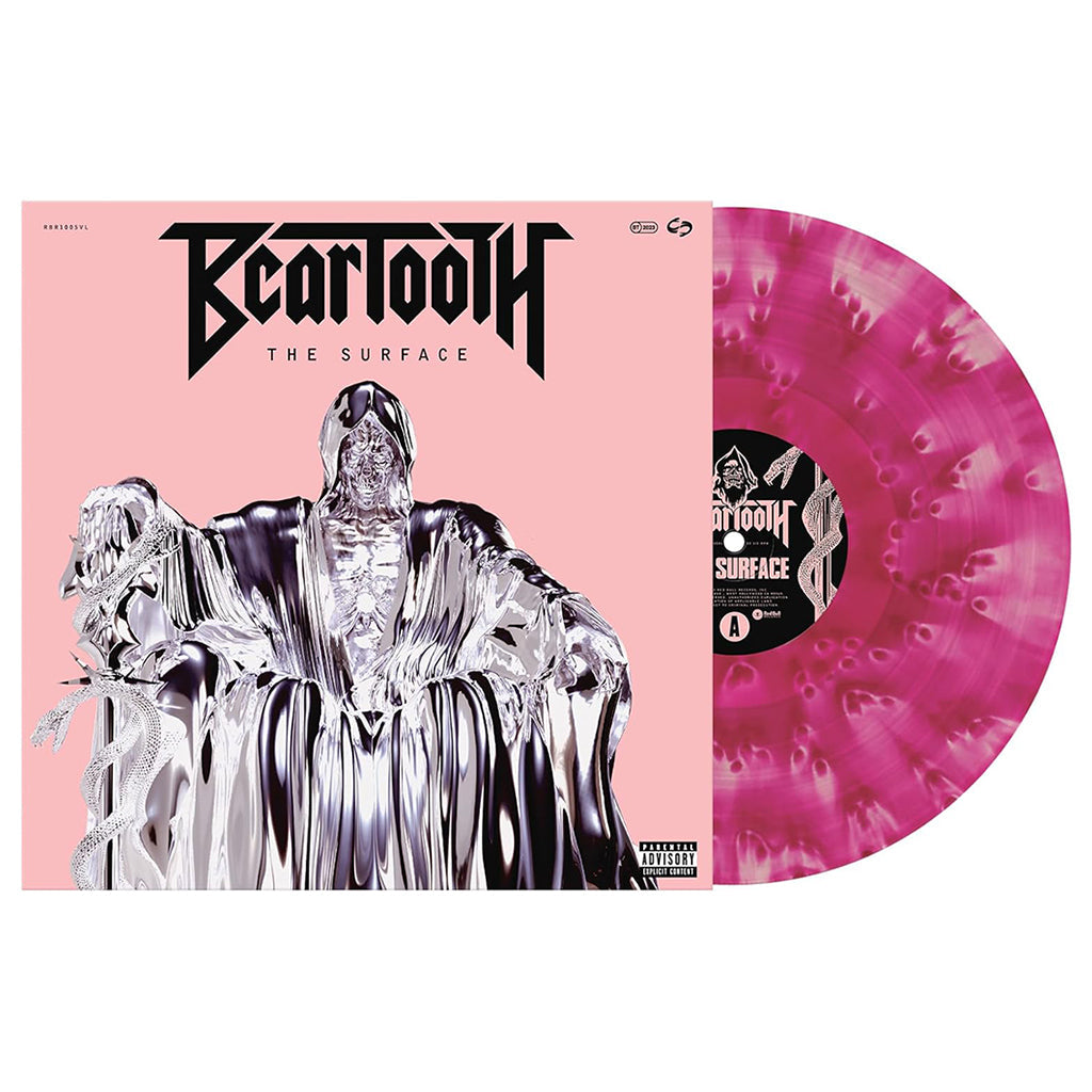 BEARTOOTH - The Surface - LP - 180g Ultraclear w/ Pink Cloudy Effect V ...