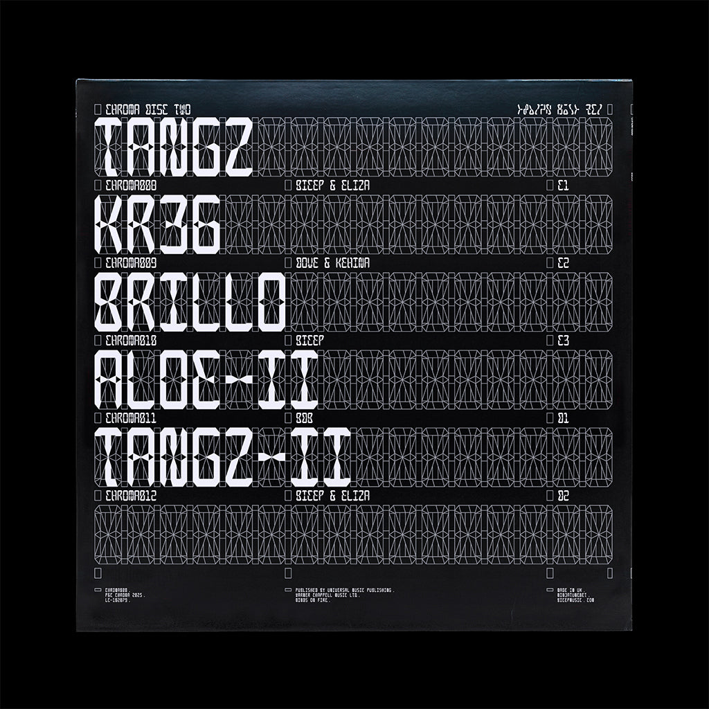 BICEP - CHROMA 000 (Special Edition) - 2LP - Vinyl Box Set – Spindizzy