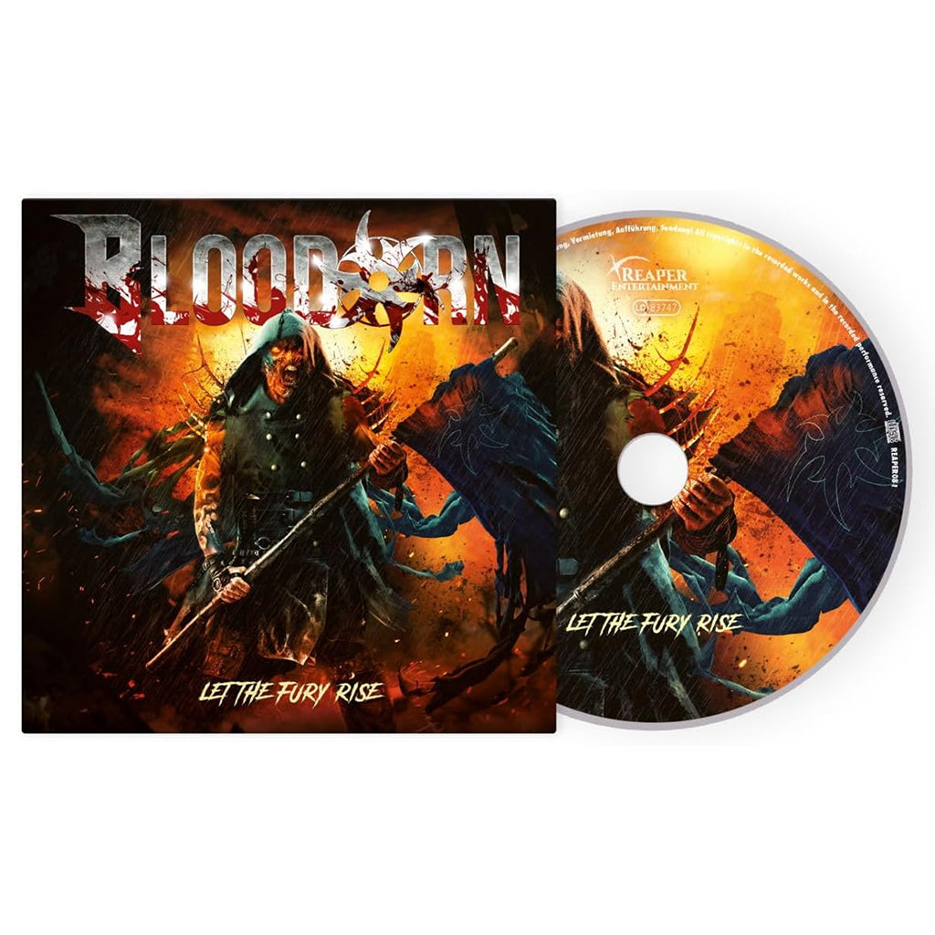 BLOODORN - Let the Fury Rise - CD – Spindizzy