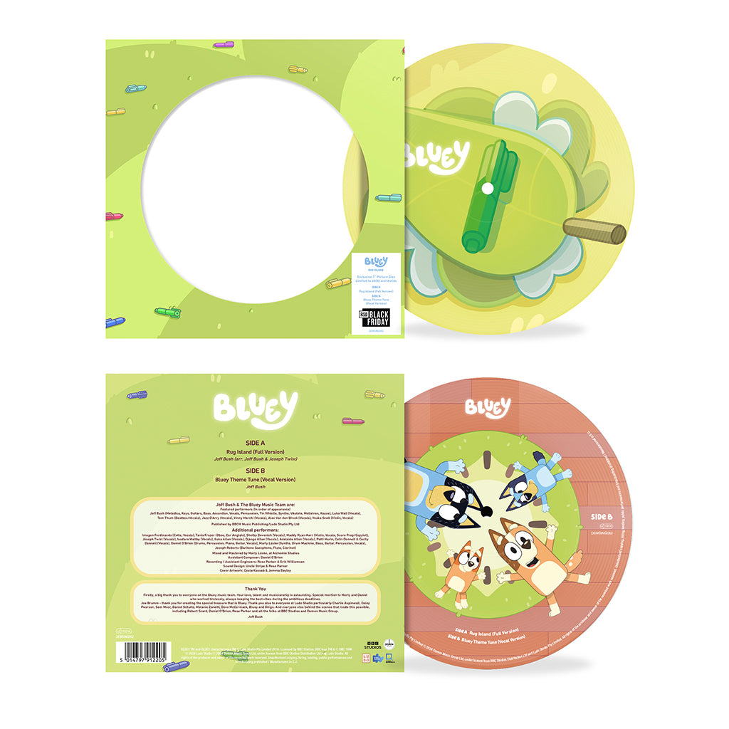 Bluey - 7" picture disc title TBC (RSD Black Friday 2024) - 7" - Pictu ...