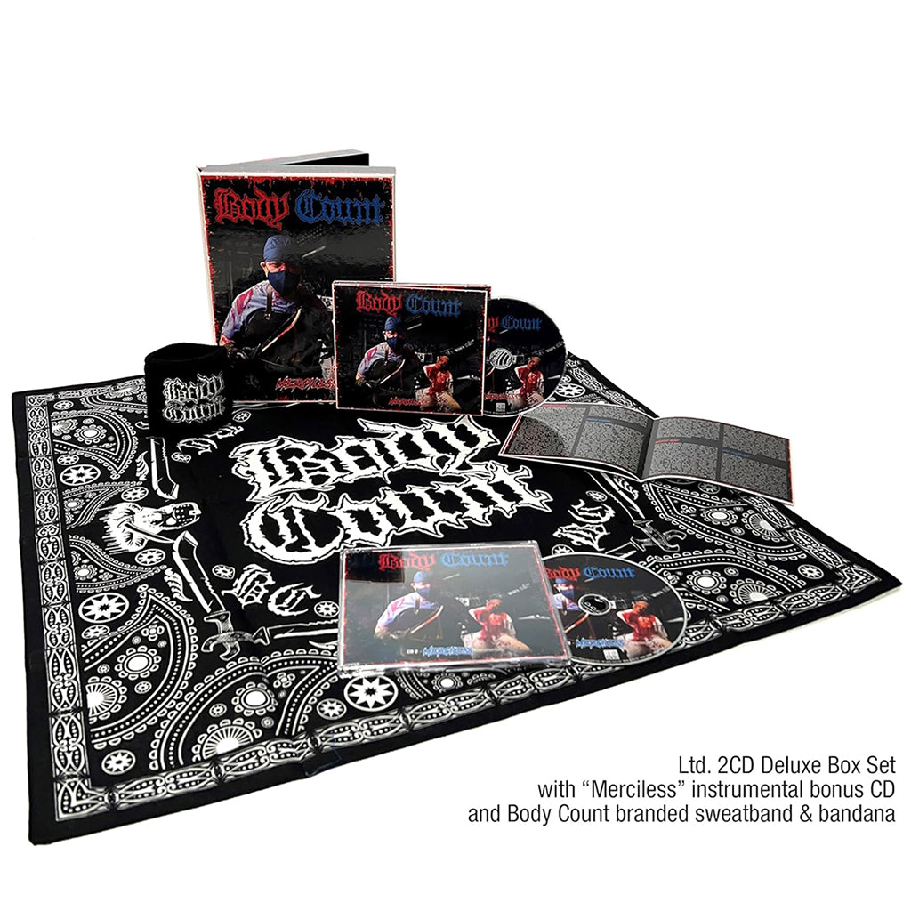 BODY COUNT - Merciless (with Bandana & Sweatband) - 2CD - Deluxe Box S ...