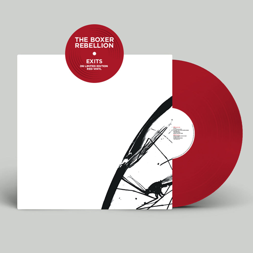 THE BOXER REBELLION - Exits (2023 Reissue) - LP - Red Vinyl