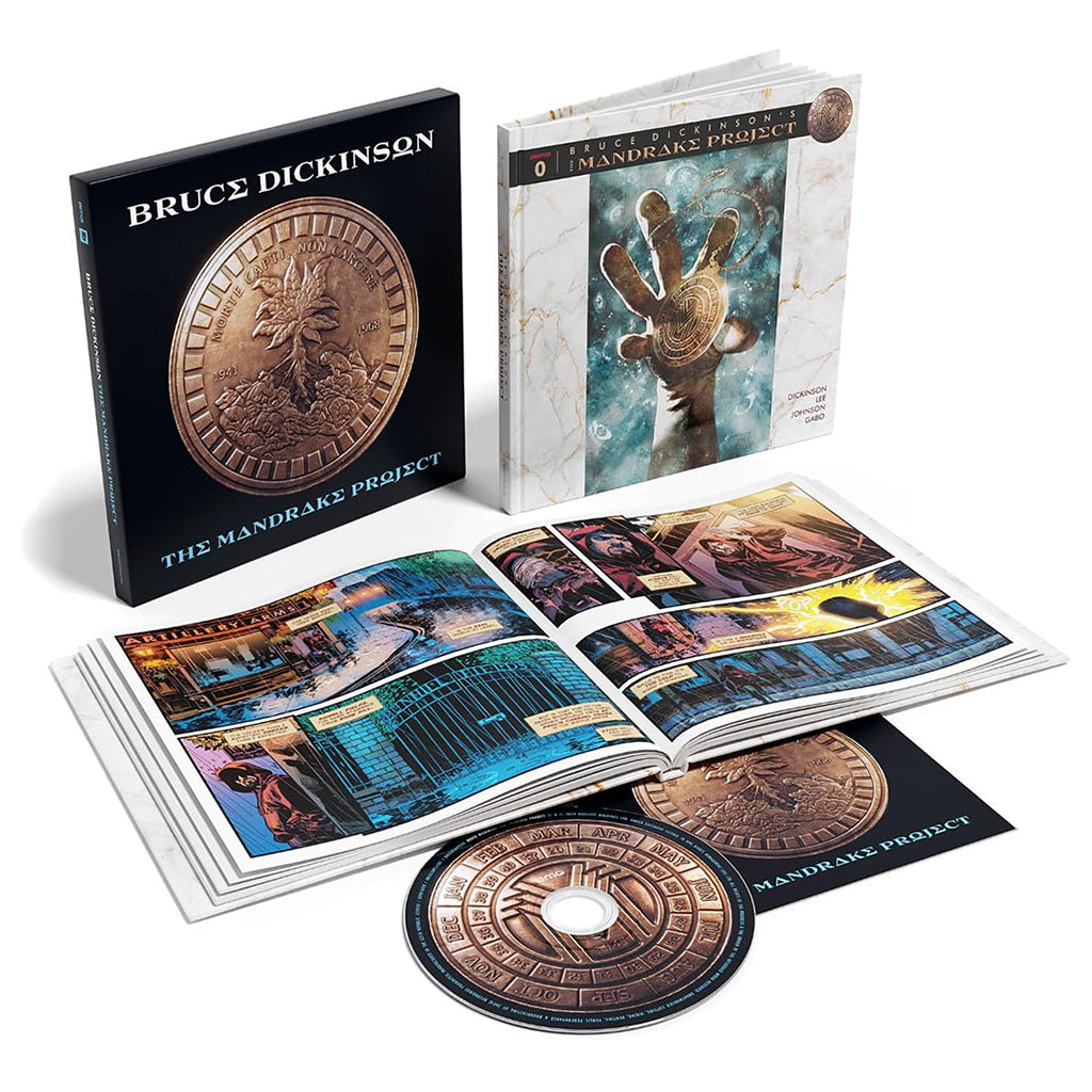 BRUCE DICKINSON - The Mandrake Project (Deluxe Edition with Comic) - C