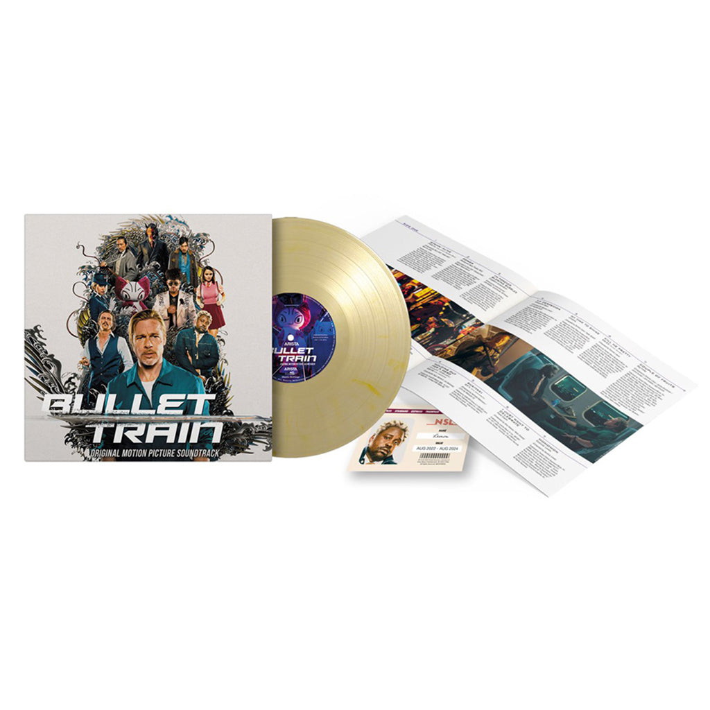 VARIOUS - Bullet Train (Original Soundtrack) - LP - 180g Lemon Coloure ...