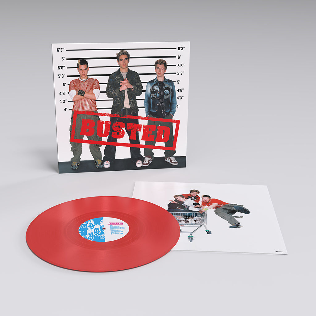 BUSTED - Busted (2024 Reissue) - LP - Red Vinyl [MAY 17] – Spindizzy