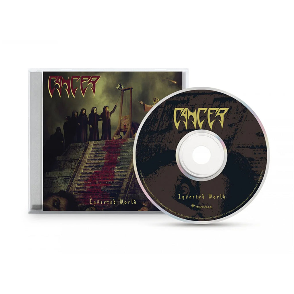 CANCER - Inverted World - CD [APR 25] – Spindizzy