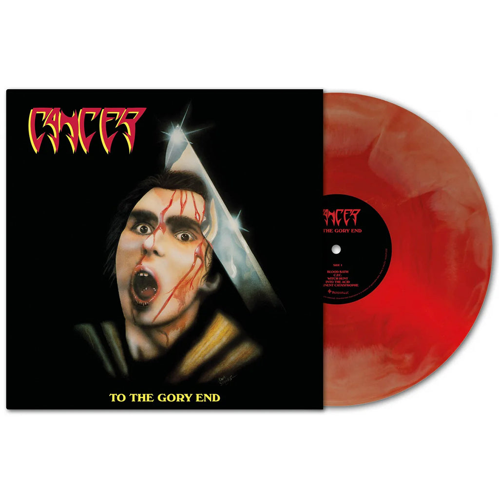 CANCER - To The Gory End (35th Anniversary Edition) - LP - Red Galaxy ...