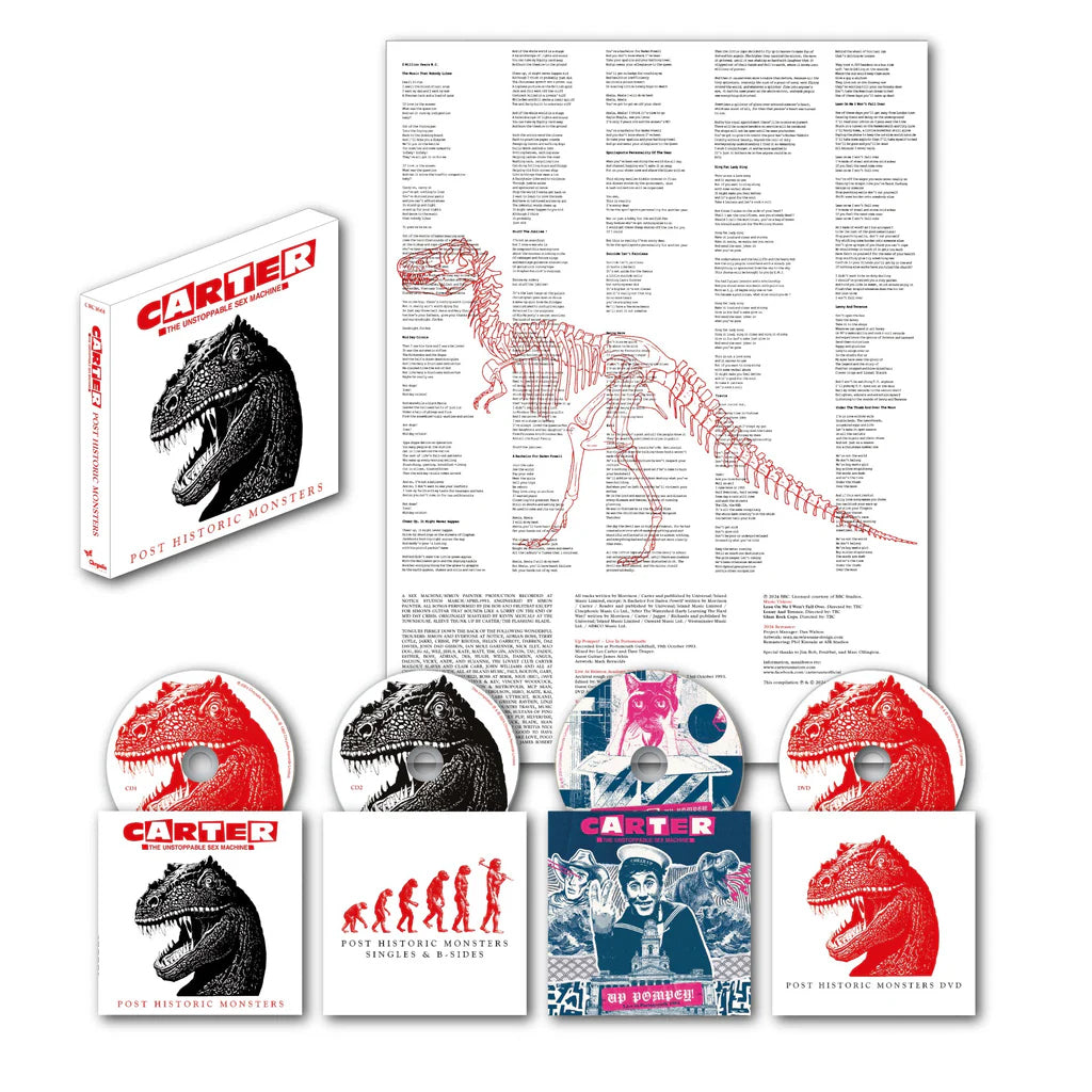 CARTER THE UNSTOPPABLE SEX MACHINE - Post Historic Monsters (Deluxe Ed