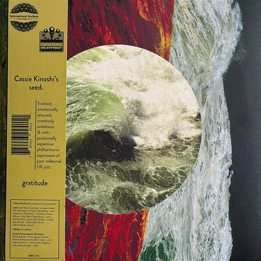 CASSIE KINOSHI'S SEED. - gratitude - LP - Black Vinyl – Spindizzy