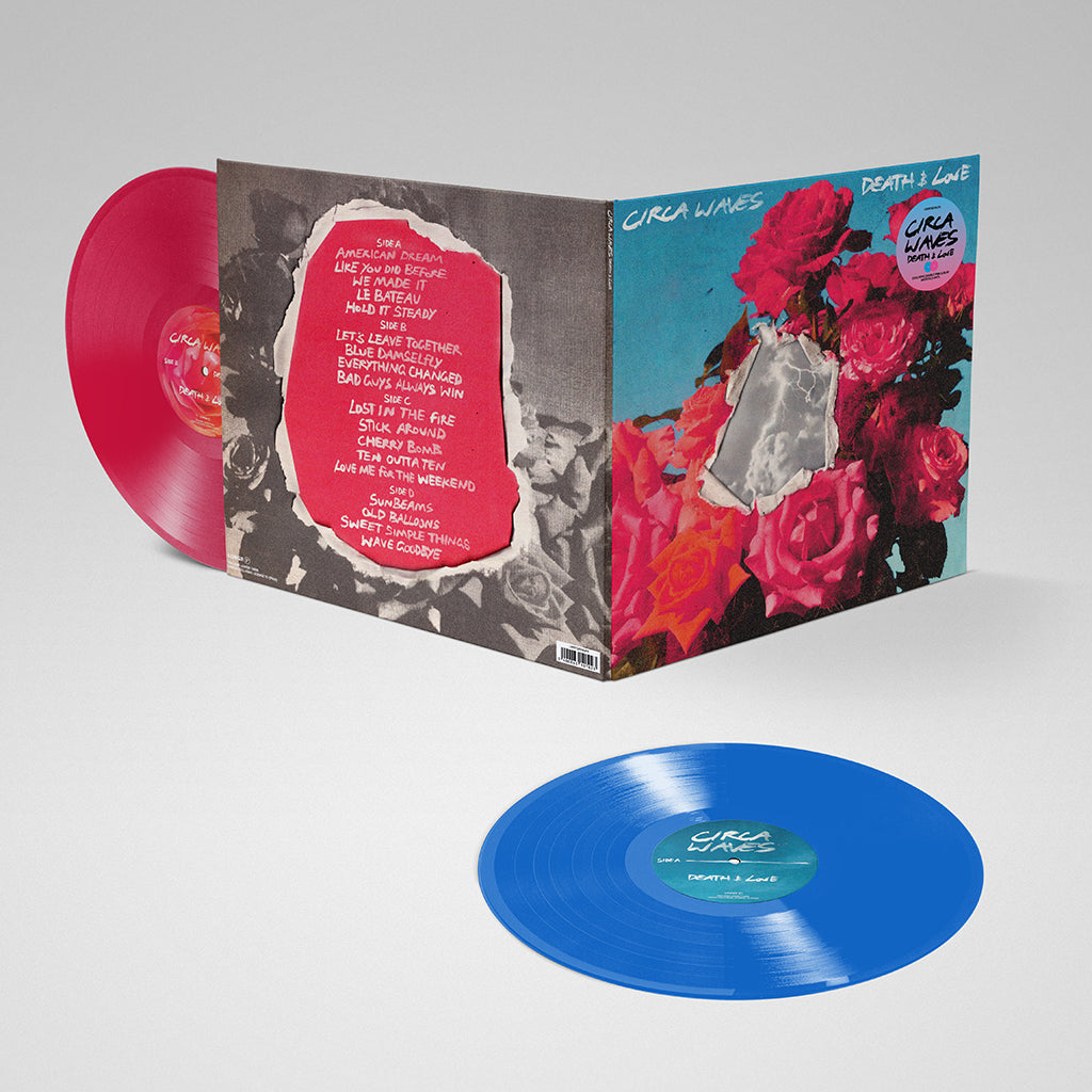 CIRCA WAVES - Death & Love - 2LP - Blue & Pink Vinyl – Spindizzy Dublin