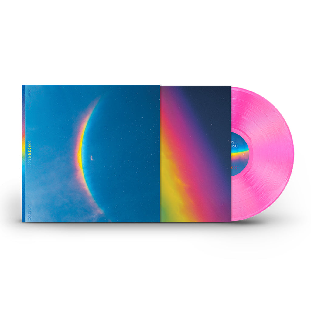 COLDPLAY - Moon Music (with Moongoggles) - LP - Translucent Pink EcoRe ...