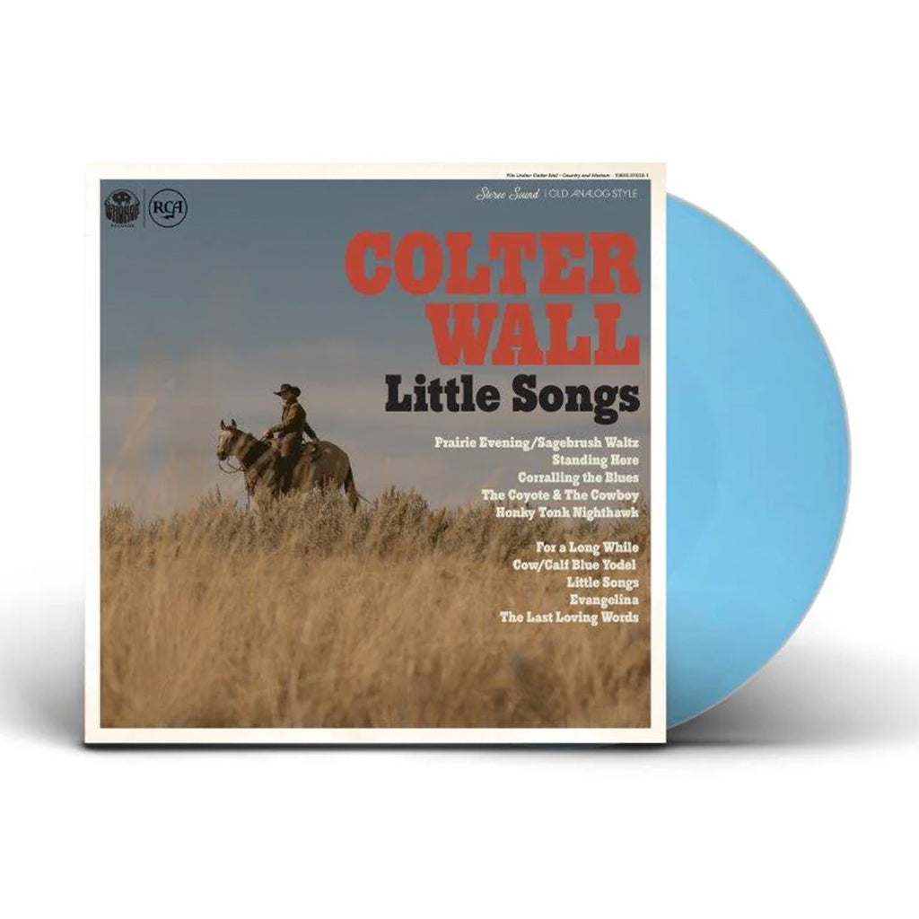 COLTER WALL - Little Songs - LP - Blue Vinyl