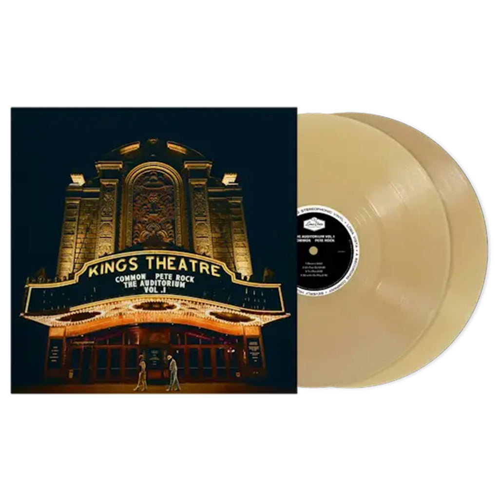COMMON & PETE ROCK - The Auditorium Vol. 1 - 2LP - Tan Colour Vinyl ...