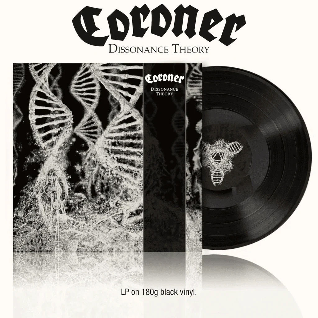 CORONER - Dissonance Theory - LP - 180g Black Vinyl [OCT 17] – Spindizzy