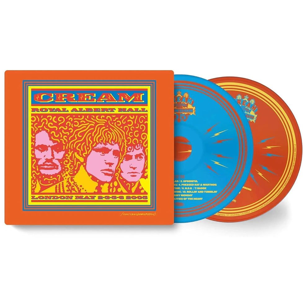 CREAM - Royal Albert Hall London May 2-3-5-6 2005 (Live) - 2CD [JAN 30 ...