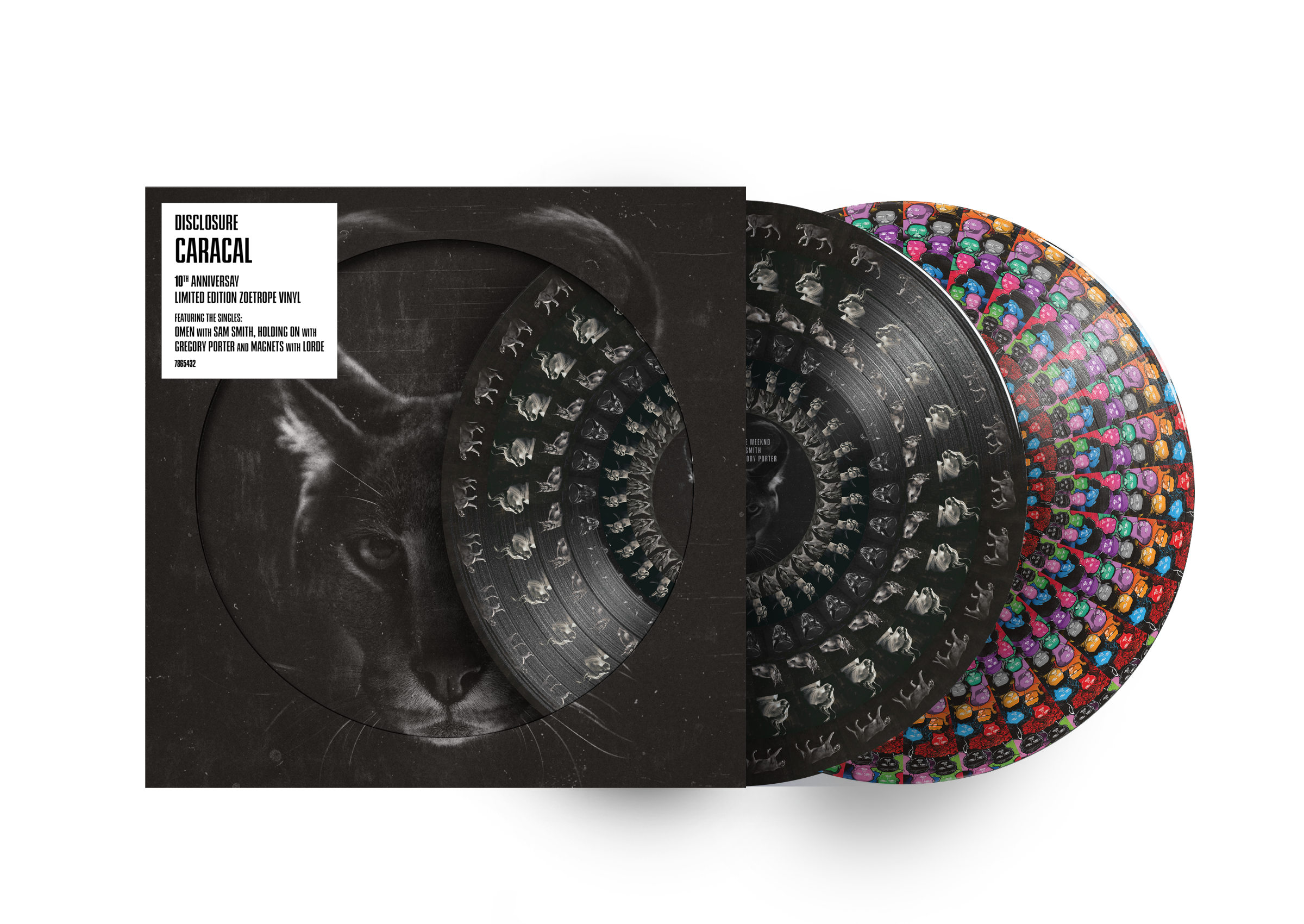 DISCLOSURE - Caracal (10th Anniversary Edition) - 2LP - Zoetrope Vinyl ...