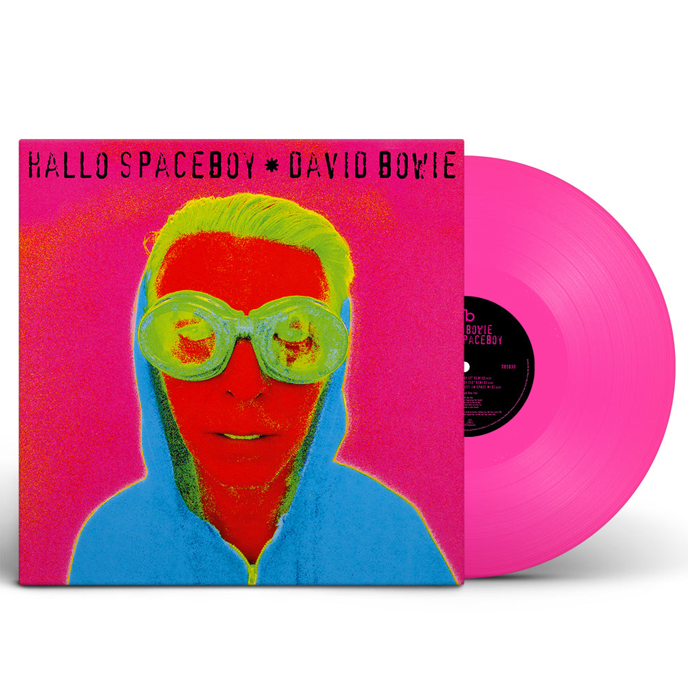 DAVID BOWIE - Hallo Spaceboy - 12" - Neon Pink Vinyl [Record Store Day ...