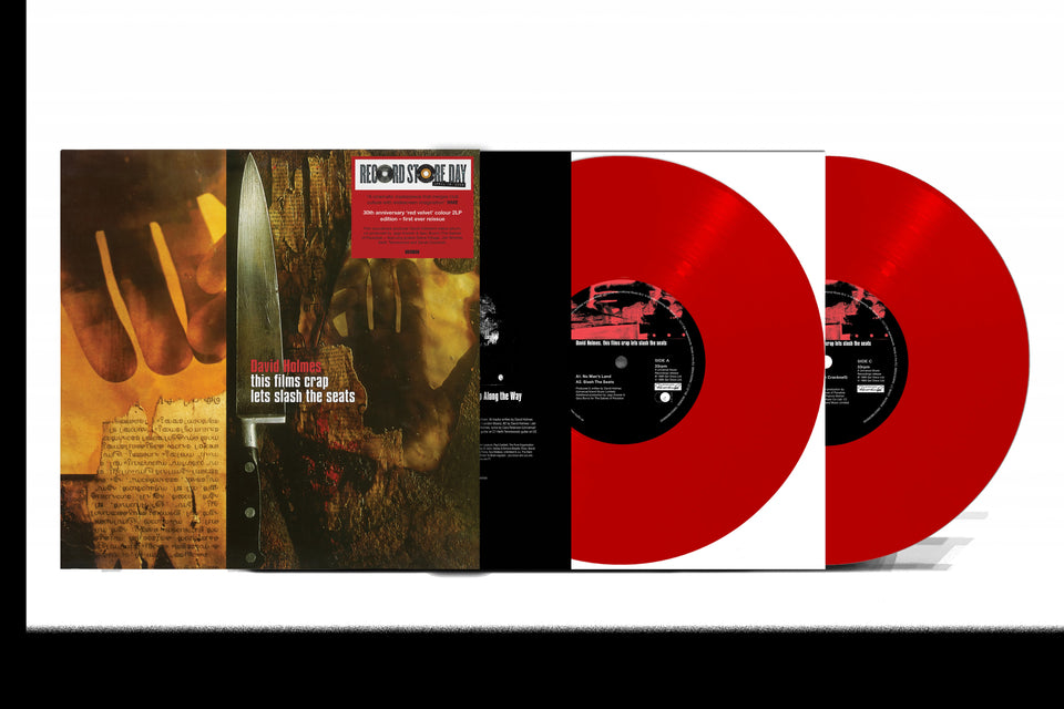 DAVID HOLMES - This Film's Crap, Let's Slash The Seats - 2LP - Red Vel ...