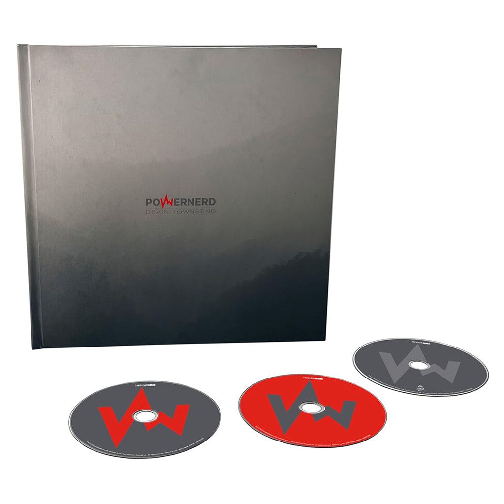 DEVIN TOWNSEND - PowerNerd - Deluxe 2CD + Blu-ray Set in Hardcover Art