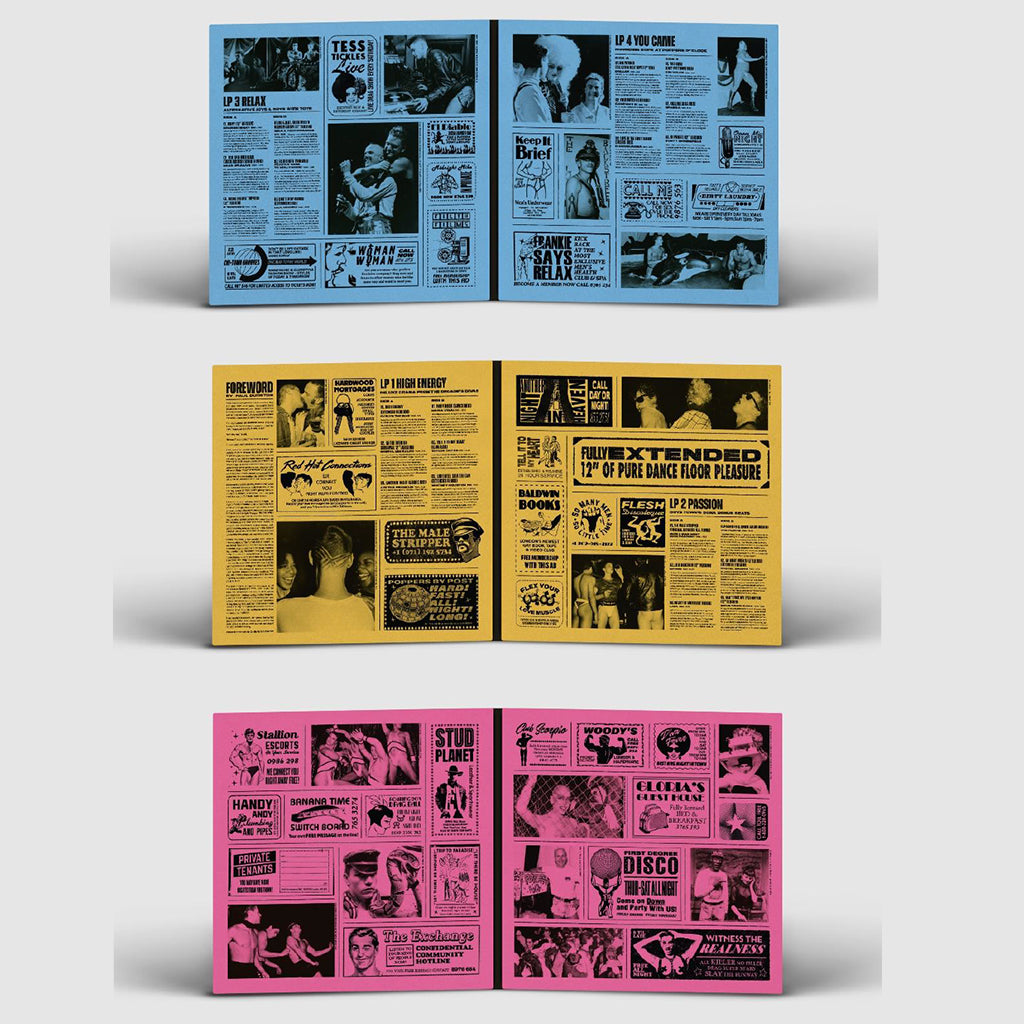 VARIOUS - Disco Discharge Presents Box Of Sin - 4LP - Vinyl Box Set [O