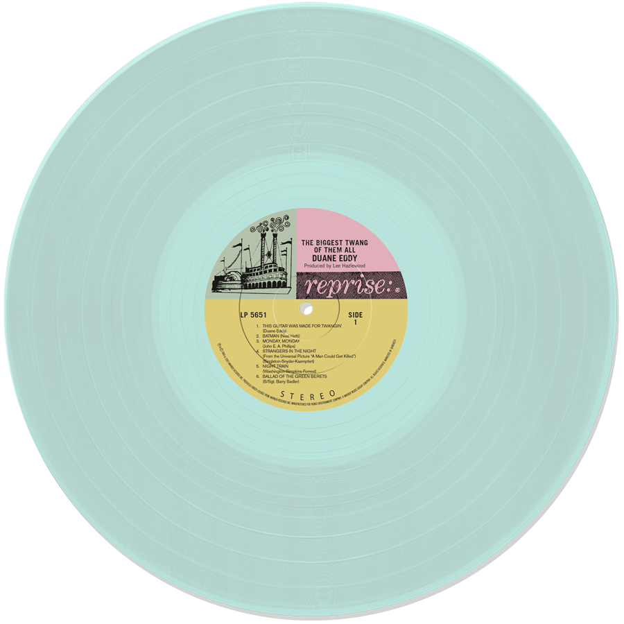DUANE EDDY - The Biggest Twang Of Them All (2024 Reissue) - LP - Coke – Spindizzy