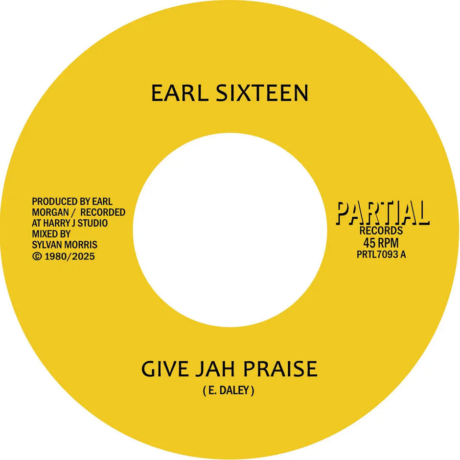 EARL SIXTEEN - Give Jah Praise (Reissue) - 7'' - Vinyl – Spindizzy