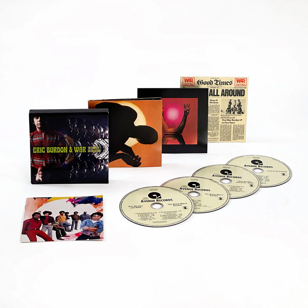ERIC BURDON AND WAR - The Complete CD Collection - 4CD Box Set [MAR 7 ...