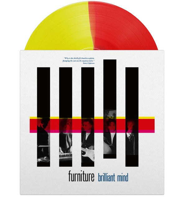 FURNITURE - Brilliant Mind - 12" - Half Red & Half Yellow Vinyl [Recor ...