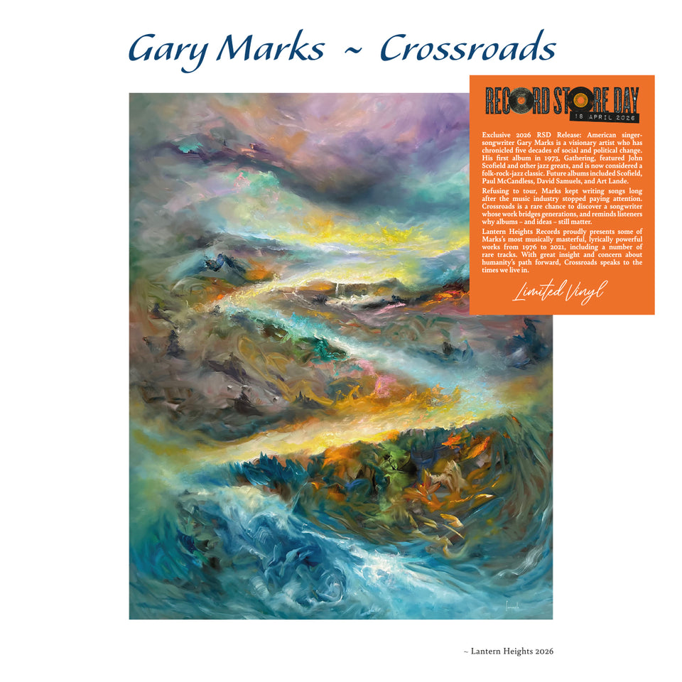 GARY MARKS - Crossroads - 1LP - Black Vinyl [Record Store Day 2026 ...